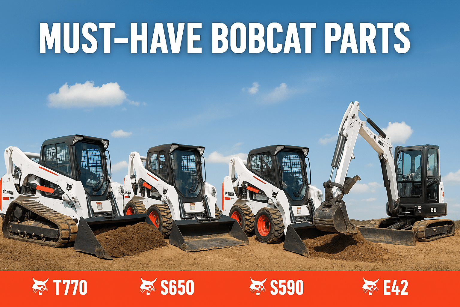 Must-Have Bobcat Parts for Peak Summer Performance: The Summer Surviva